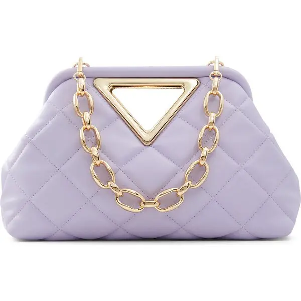 Aldo Triada Faux Leather Clutch - Lilac