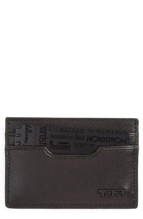 Tumi Delta Id Lock™ Shielded Slim Card Case & Id Wallet - Black