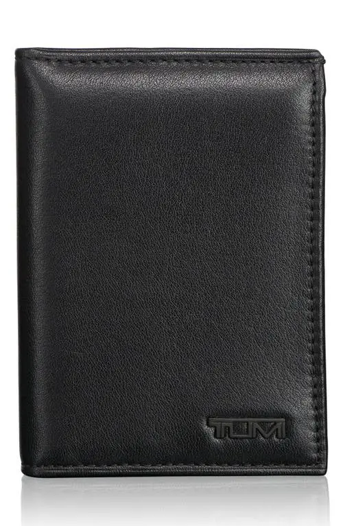 Tumi Delta Id Lock Shielded L-fold Id Wallet - Black