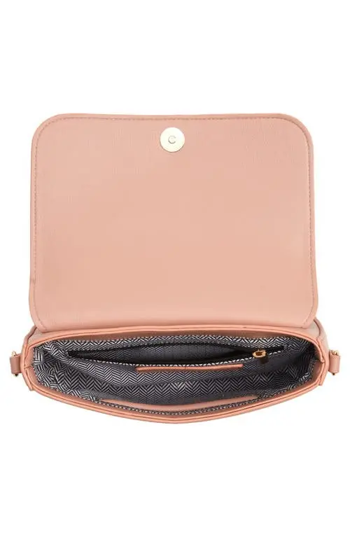MALI + LILI 2-piece Vegan Leather Crossbody Bag - Blush