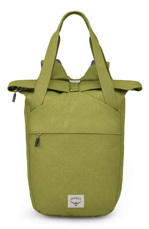 OSPREY Arcane™ Recycled Polyester Hybrid Tote Pack - Matcha Green Heather
