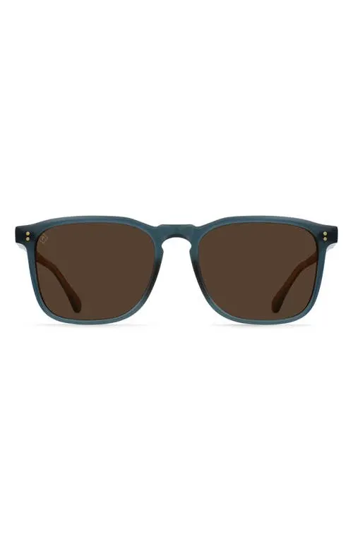 Raen Wiley 54mm Square Sunglasses - Cirus/vibrant Brown Polar