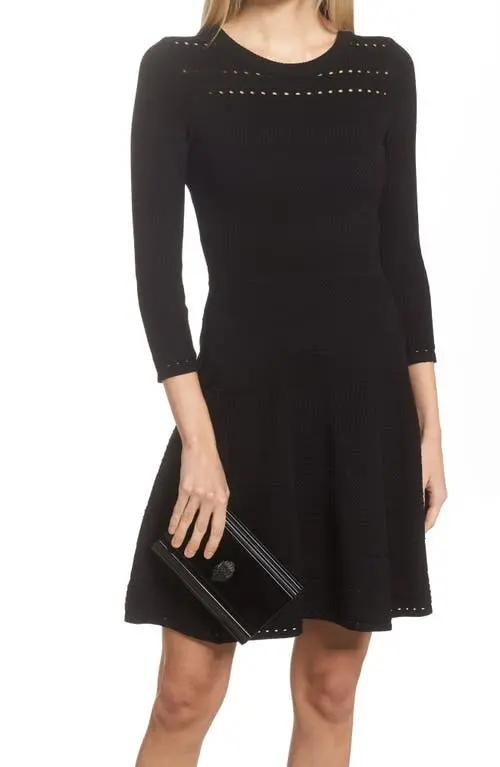Kurt Geiger Party Eagle Drench Clutch - Black
