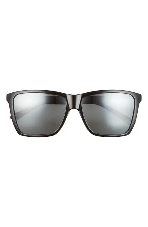 Maui Jim Cruzem Rectangular Sunglasses - Black Gloss/neutral Grey