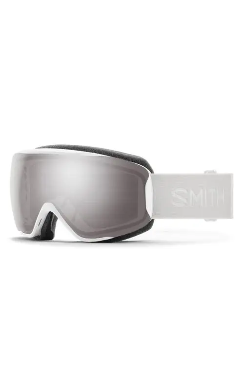 SMITH Moment Snow Goggles - White Vapor/chromapop Platinum