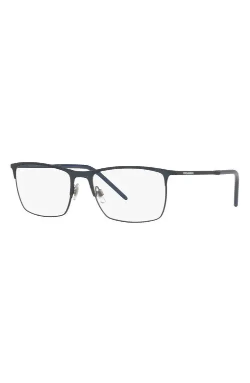 Dolce & Gabbana 57mm Rectangular Eyeglasses