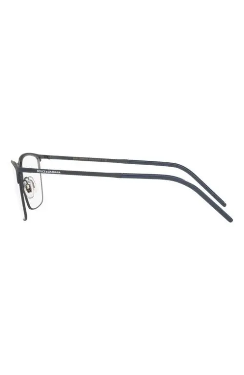 Dolce & Gabbana 57mm Rectangular Eyeglasses