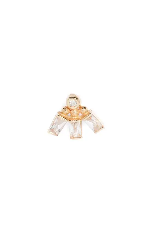 Anzie Cleo Stud Earring - Rose Gold