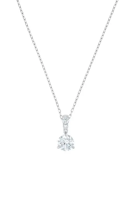 SWAROVSKI Stilla Cubic Zirconia Pendant Necklace - White