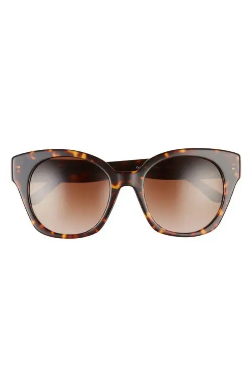 Tory Burch 52mm Gradient Cat Eye Sunglasses