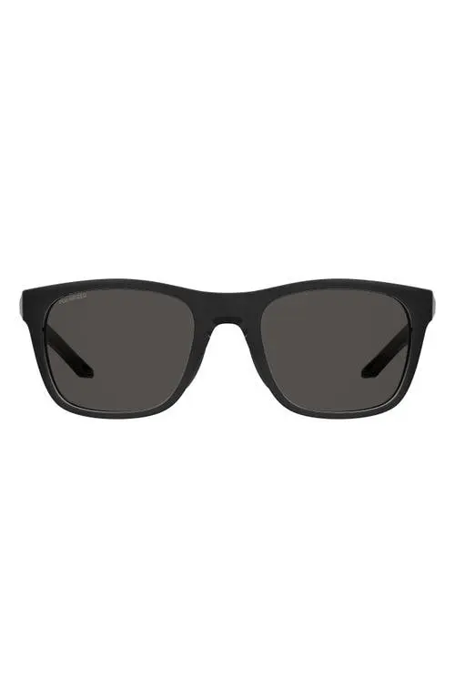 Under Armour 55mm Square Sunglasses - Black