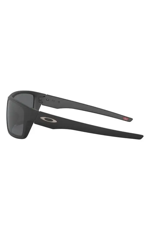 Oakley Drop Point™ 61mm Rectangular Sunglasses - Black