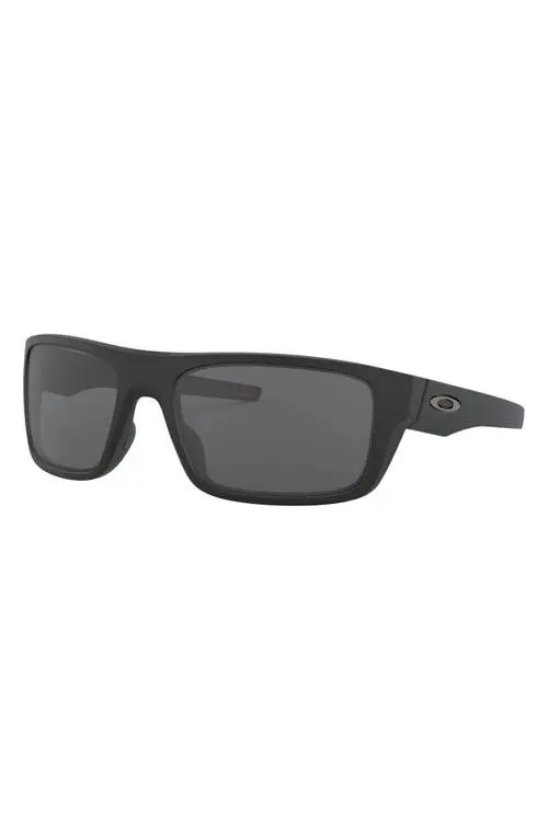 Oakley Drop Point™ 61mm Rectangular Sunglasses - Black