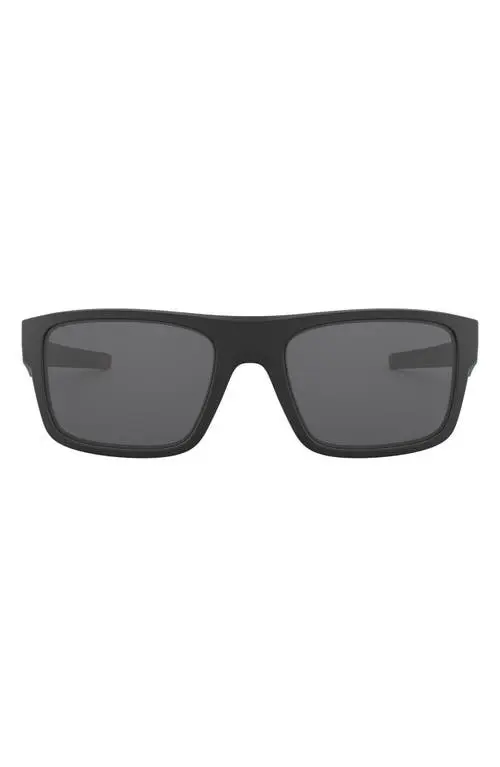 Oakley Drop Point™ 61mm Rectangular Sunglasses - Black