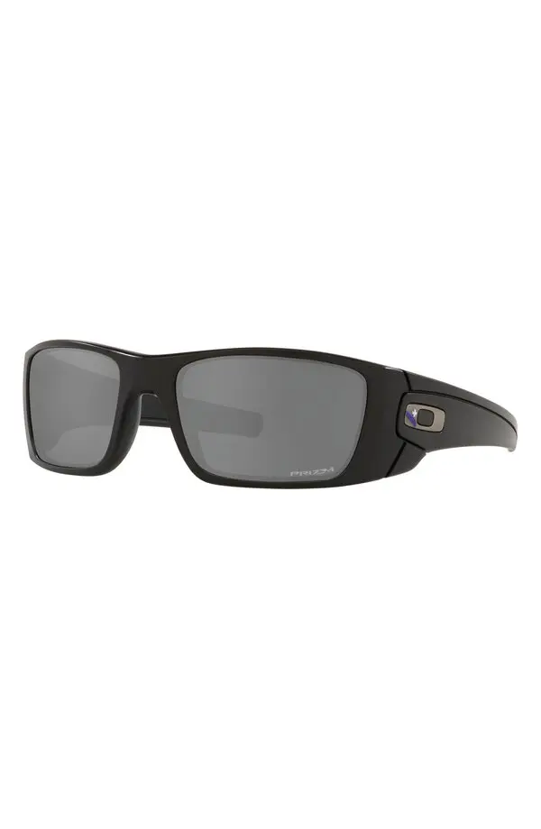 Oakley Fuel Cell Rectangular Sunglasses - Mat Black/ Prizm Black