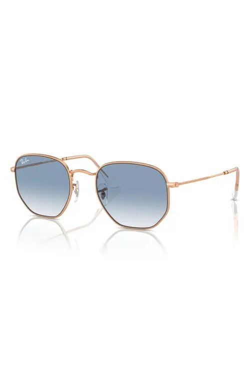 Ray-ban 51mm Aviator Sunglasses - Blue Gradient