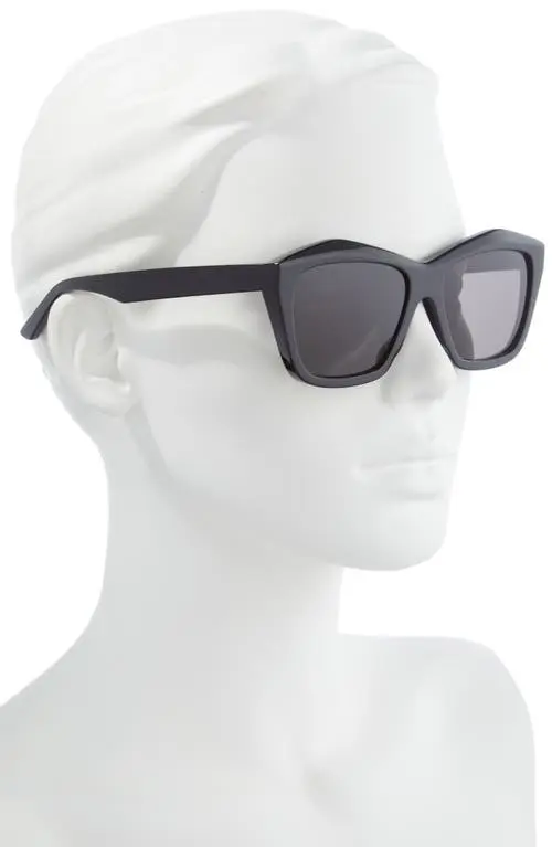 Balenciaga 57mm Rectangle Sunglasses
