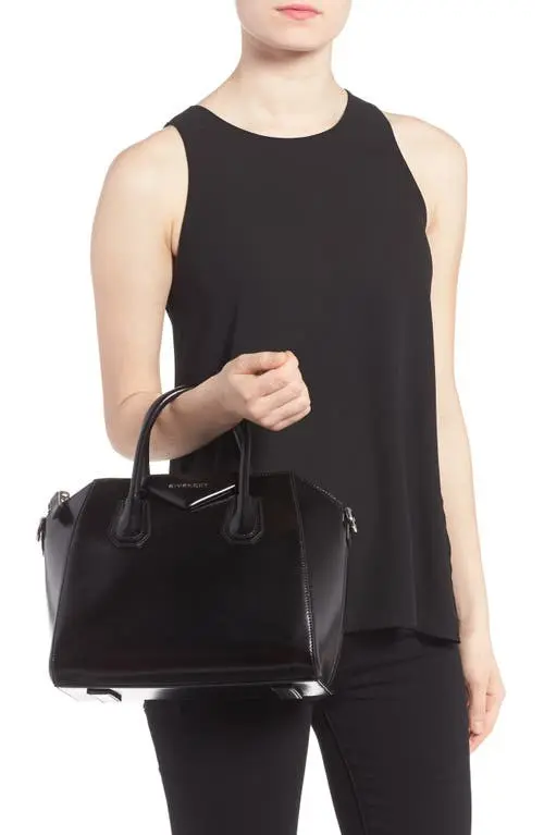 Givenchy Antigona Box Leather Satchel