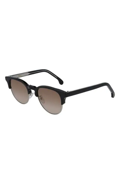 Paul Smith Birch Round Frame Sunglasses - Black Ink