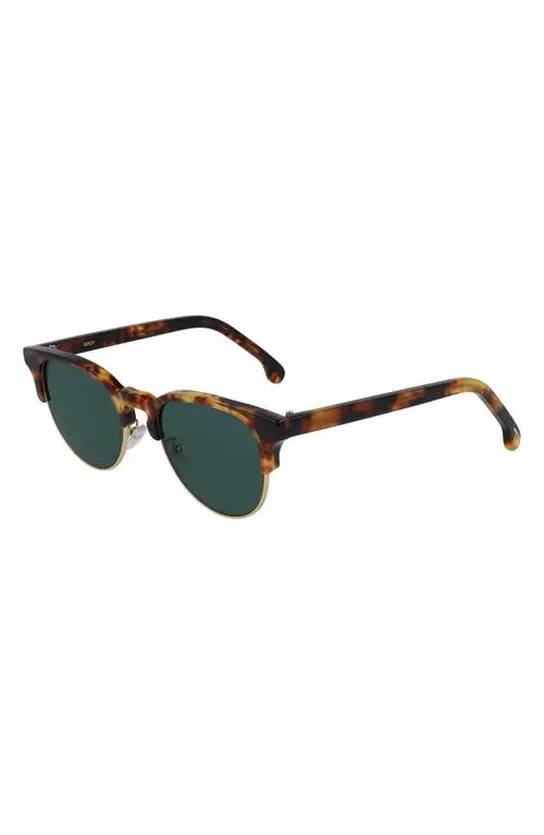 Paul Smith Birch Round Frame Sunglasses - Honeycomb Tort
