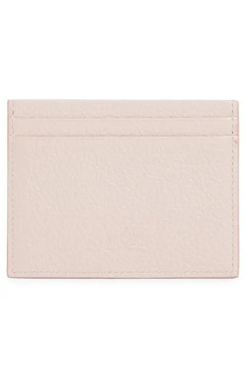 CHRISTIAN LOUBOUTIN Kios Simple Leather Card Case - Vintage Rose