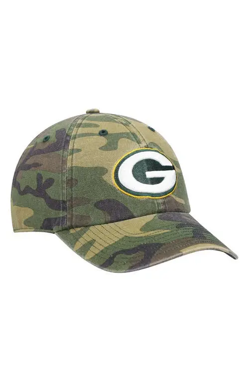 '47 Green Bay Packers Woodland Clean Up Adjustable Cap