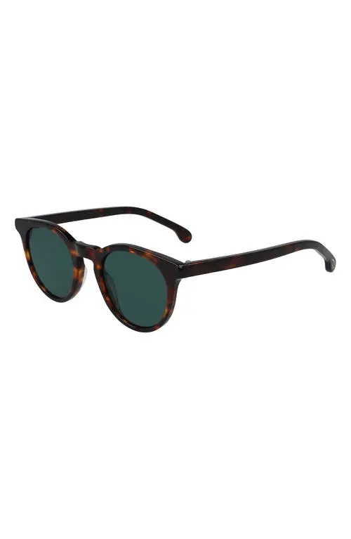 Paul Smith Archer Round Frame Sunglasses - Tortoise