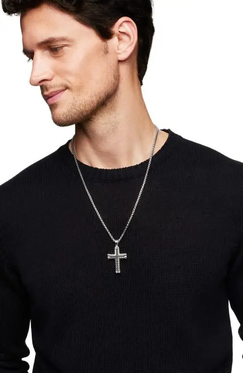 David Yurman Chevron Cross Pendant