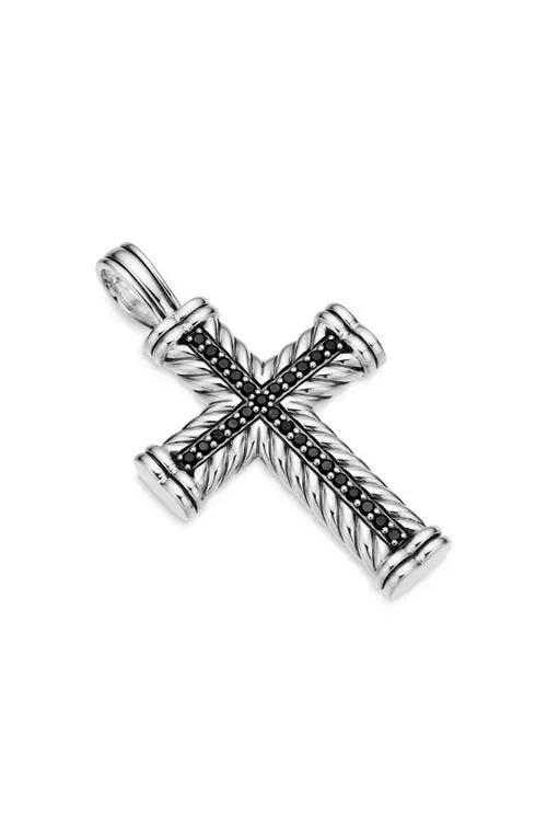 David Yurman Chevron Cross Pendant