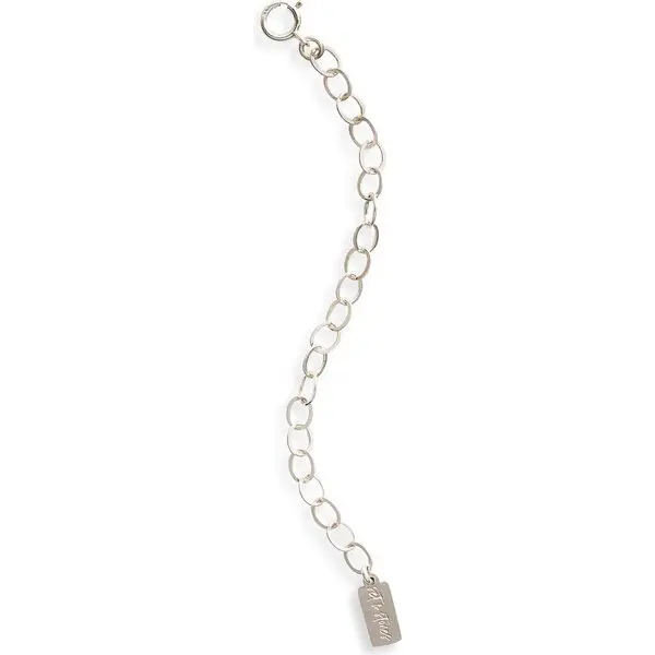 SET & STONES Extender Chain - Silver 3 In