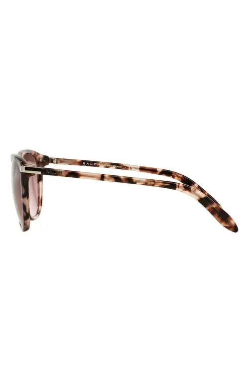 Ralph Lauren 57mm Cat Eye Sunglasses - Cafe Rose