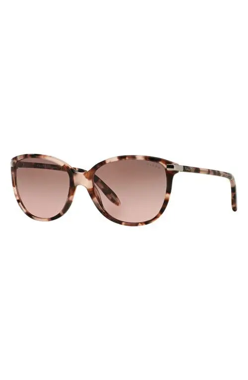 Ralph Lauren 57mm Cat Eye Sunglasses - Cafe Rose