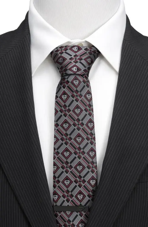 CUFFLINKS, INC. Superman Shield Silk Tie