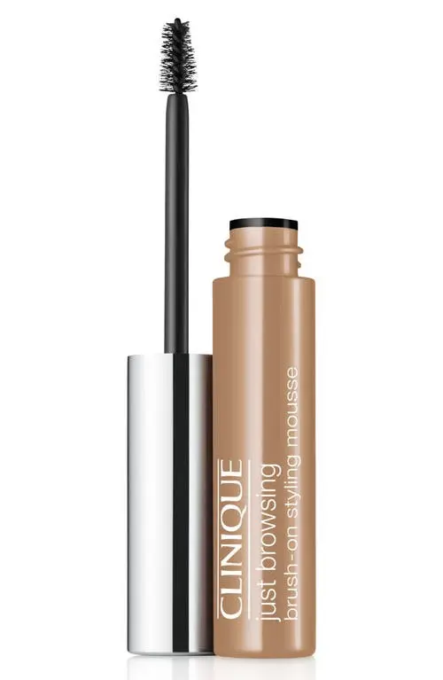 CLINIQUE Just Browsing Brush-on Tinted Brow Styling Mousse Tinted Brow Gel - Soft Blonde/clear