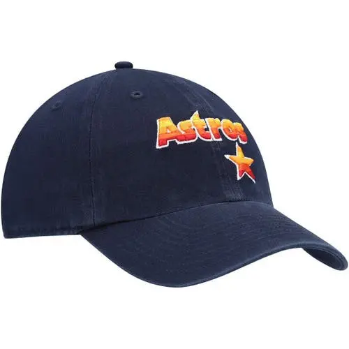 '47 Houston Astros Logo Cooperstown Collection Clean Up Adjustable Hat
