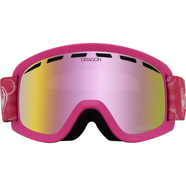 Dragon Lil D Base Ion 44mm Snow Goggles - Venus/pink Ion