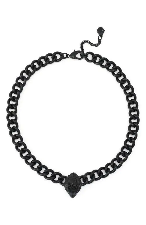 Kurt Geiger Eagle Collar Necklace - Jet