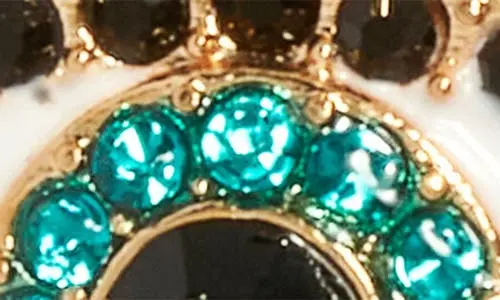 Kurt Geiger Evil Eye Huggie Drop Earrings