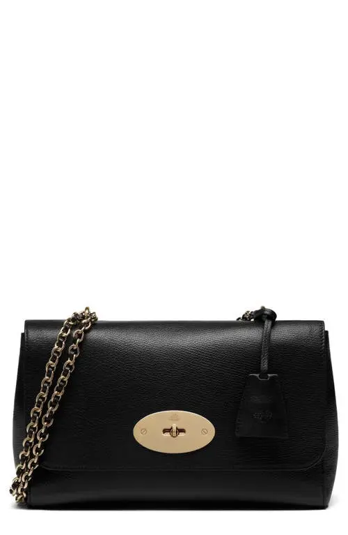 Mulberry Medium Lily Convertible Leather Shoulder Bag - Black