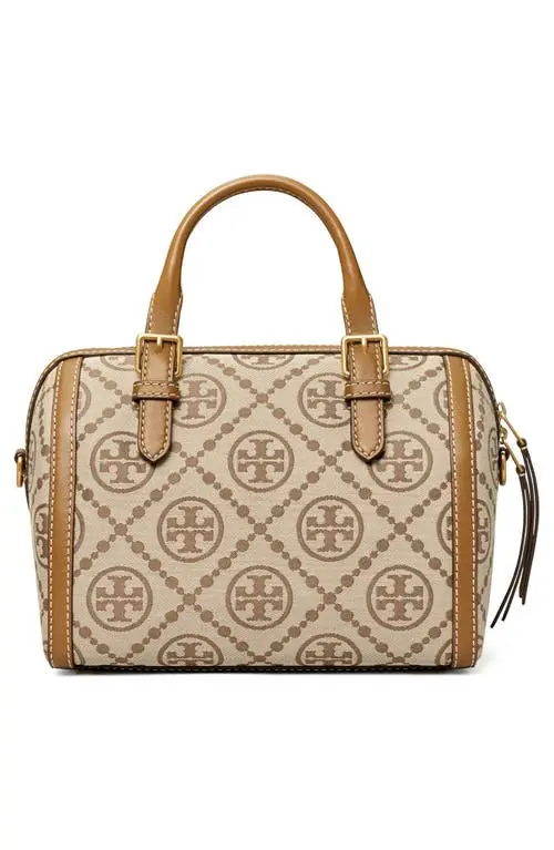 Tory Burch T Monogram Jacquard Barrel Shoulder Bag