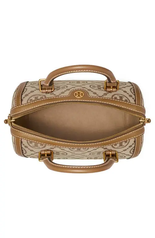 Tory Burch T Monogram Jacquard Barrel Shoulder Bag