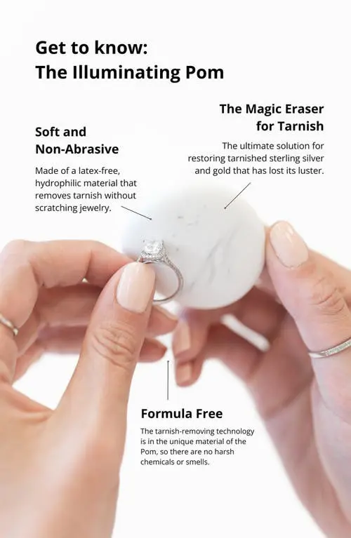 SHINERY Illuminating Pom Tarnish Eraser