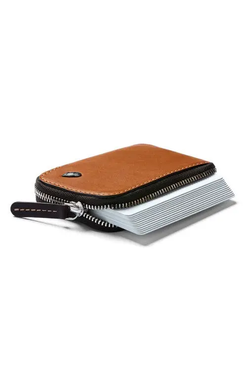 Bellroy Leather Card Pocket - Caramel