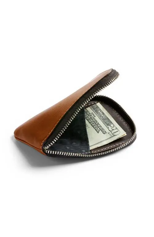 Bellroy Leather Card Pocket - Caramel