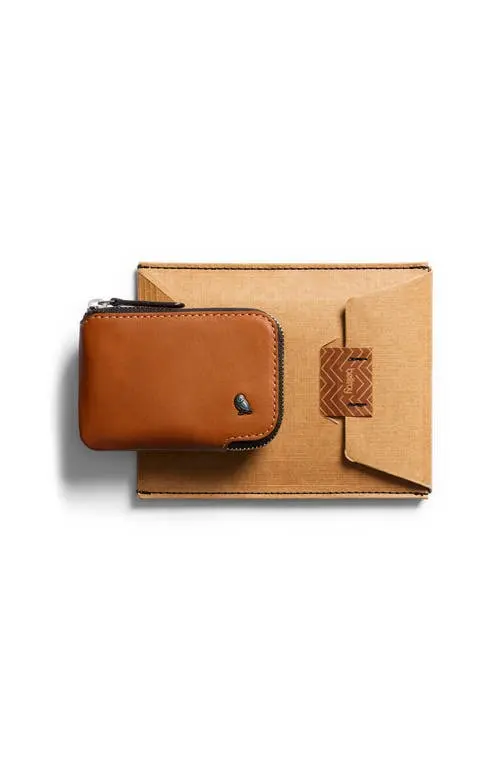 Bellroy Leather Card Pocket - Caramel