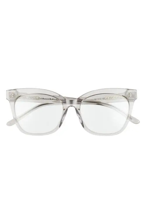 DIFF Winston Cat Eye Optical Glasses - Tempete Grey Crystal