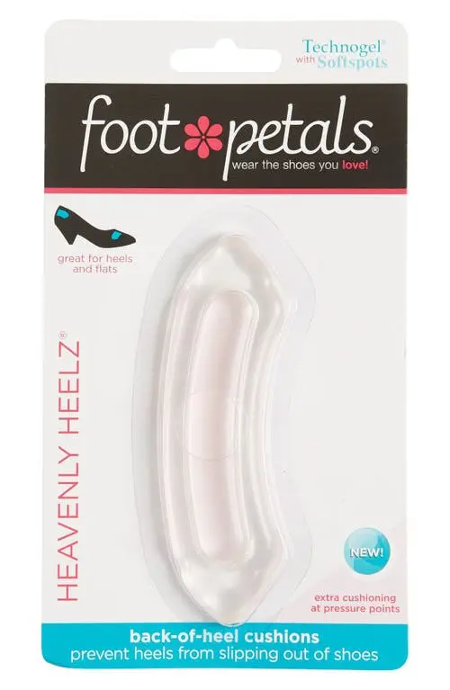 FOOT PETALS Heavenly Heelz Technogel Heel Cushions - Pink Gel