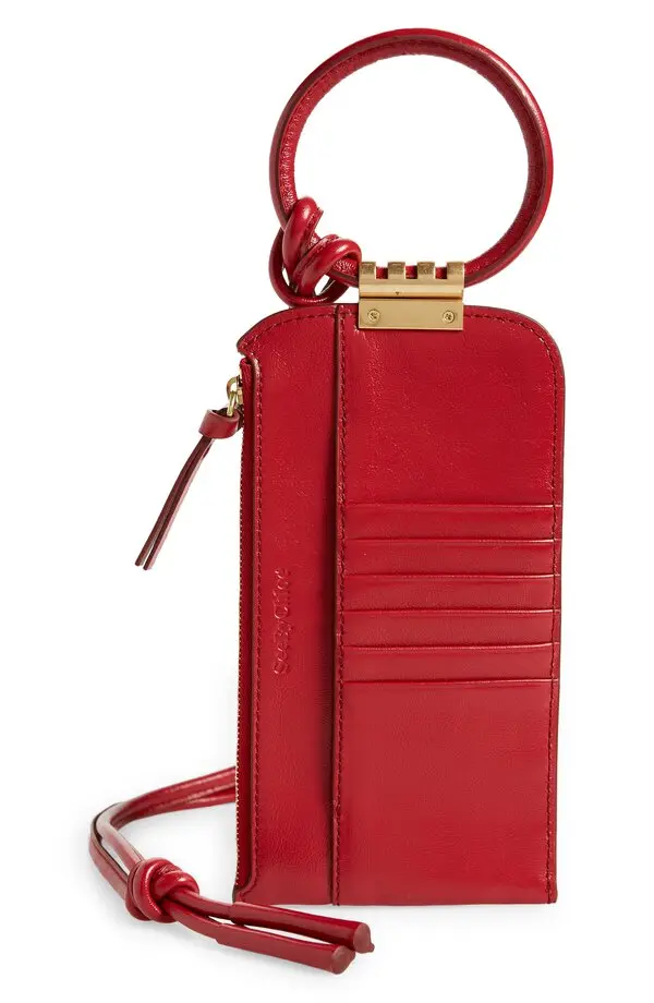 See By Chloé Eleonora Pouch - Dusky Red