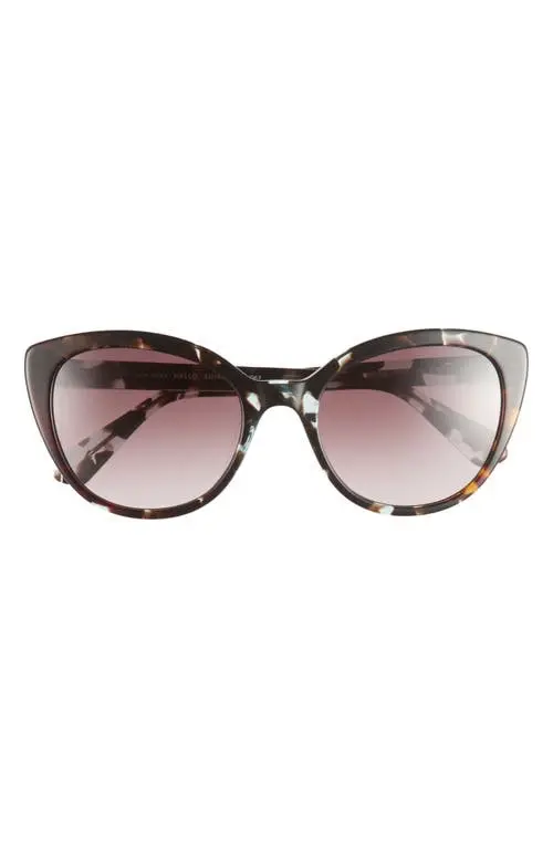 Kate Spade New York Amberlees Cat Eye Sunglasses - Havana Multi/brown Gradient