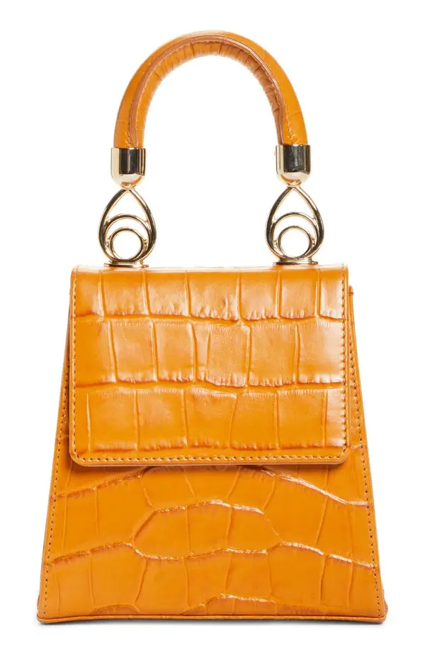 Brother Vellies Nile Leather Top Handle Bag